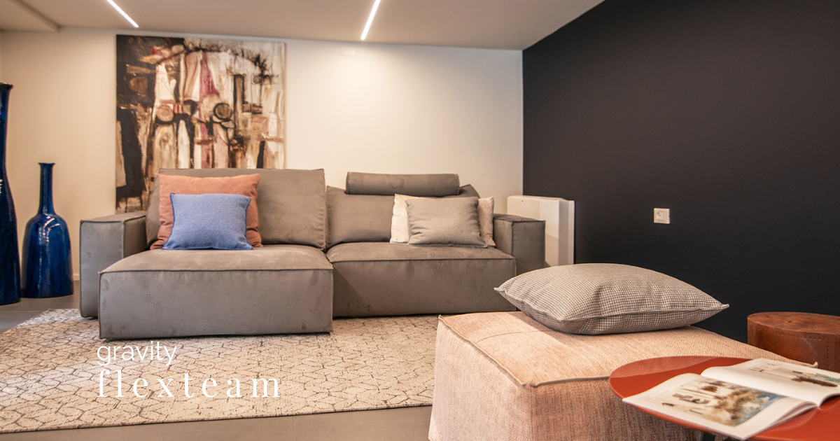 Divano allungabile Gravity by FLEXTEAM - Pattono 1882